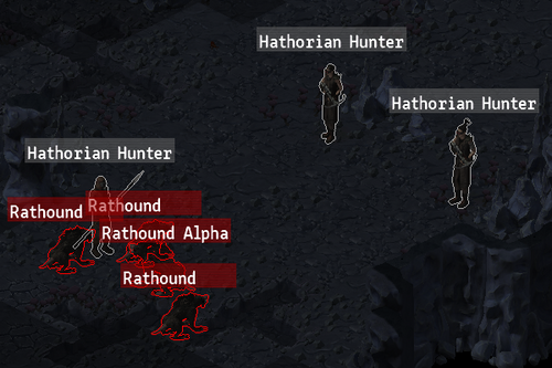 Hunting Grounds Hunter-Rathound Fight - Underrail Wiki